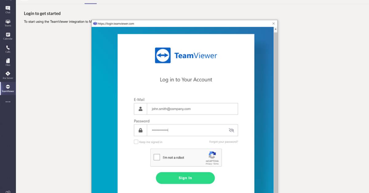 Integration von TeamViewer in Microsoft Teams Integration von TeamViewer in Microsoft Teams